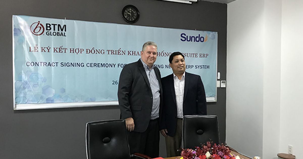 Công ty Cổ phần Thực phẩm Sundo Foods chọn BTM Global làm đối tác Triển ...