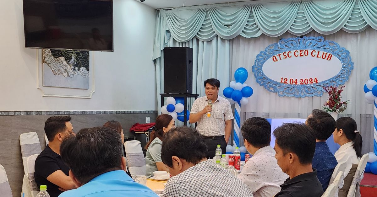 CEO Club meeting in April 2024 | QTSC