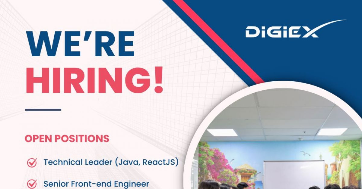 DigiEx Group tuyển dụng nhiều vị trí | QTSC